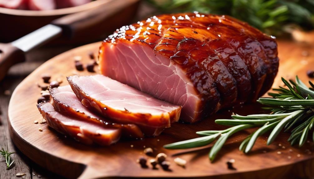 Twice Smoked Ham With Brown Sugar Honey Glaze - American Meathead